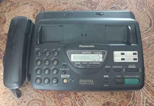 Телефон факс panasonic kx-ft25