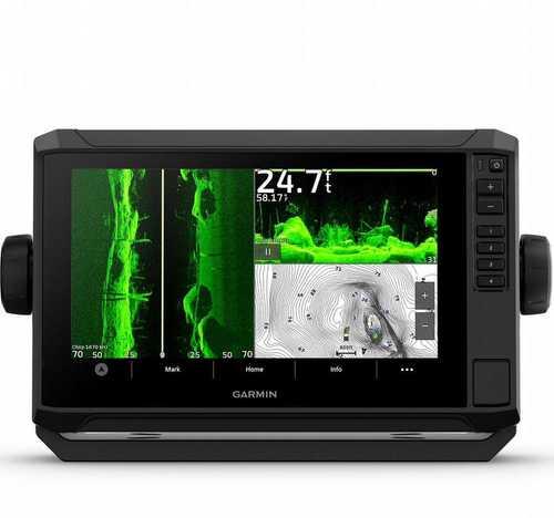 Garmin echomap UHD2 93sv US Lakes and Rivers GN  с GT56 для рыбалки