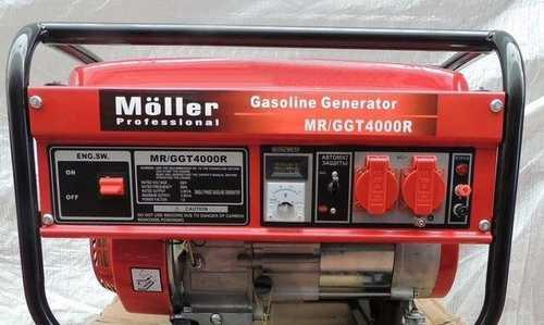 Бензиновый генератор Moller 4000 R - 3,5кВт
