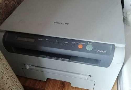 Принтер лазерный мфу Samsung SCX4200