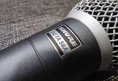 Динамический микрофон Shure beta 58A