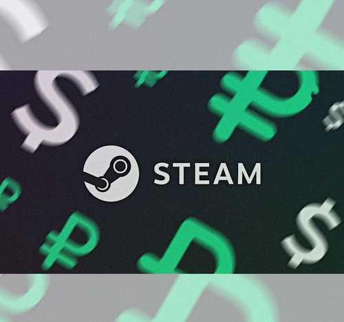 Карта пополнения Steam Россия/Турция/Казахстан/Укр