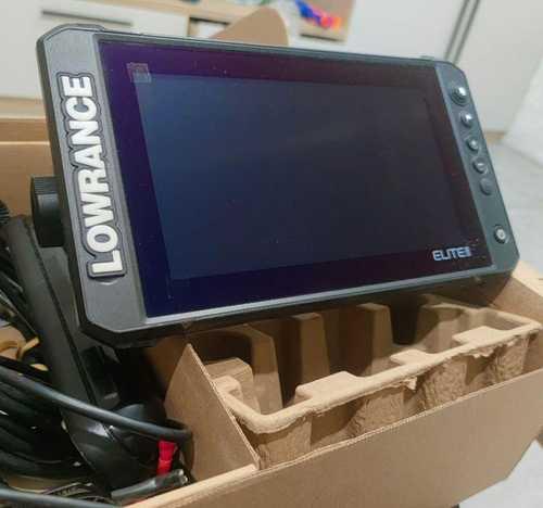 Эхолот lowrance elite 9 fs бу