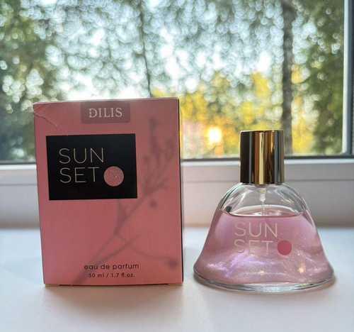 Парфюмерная вода с шиммером Sunset Dilis