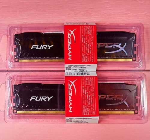 Оперативная память ddr3 16gb 1600Mhz HyperX(2x8Gb)