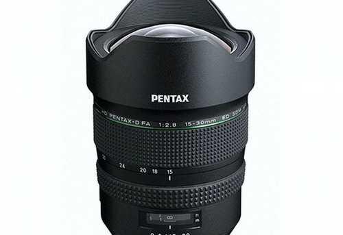 Объектив Pentax HD pentax-D FA 15-30mm F2.8 ED SDM