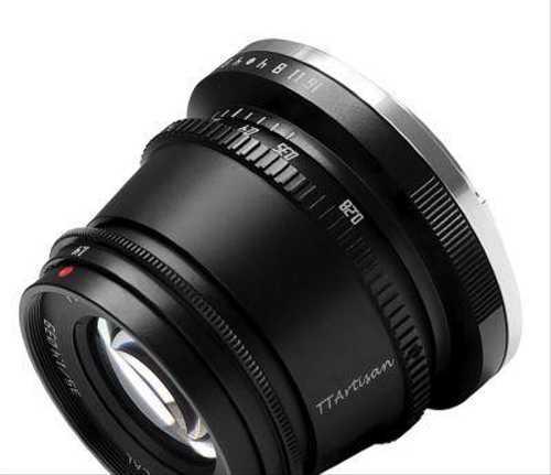 Объектив TTArtisan 35mm F1.4 X-mount Чёрный