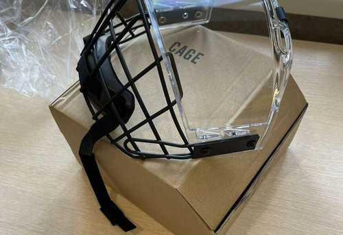 Новая комбо визор для хоккейного шлема