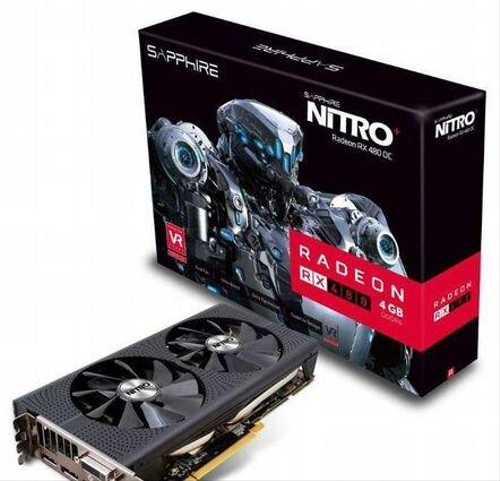 Видеокарта Sapphire AMD Radeon RX 480 nitro 4GB