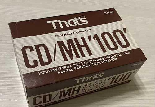 Аудиокассеты That’s CD/MH 100