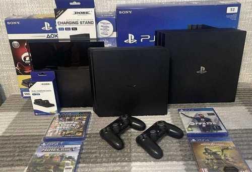 Sony PlayStation 4 slim/ ps4/ ps4 pro + игры ps4