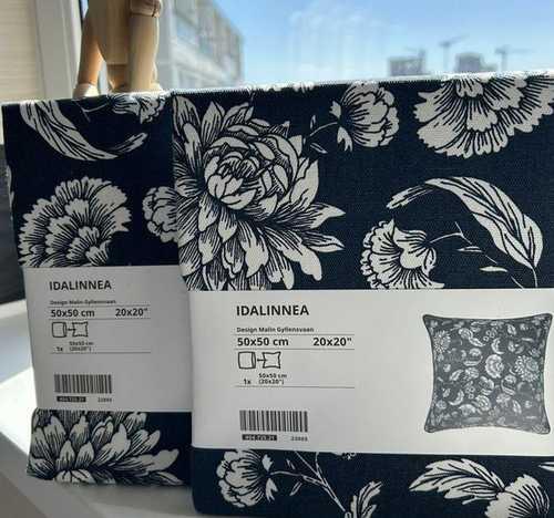 Чехол на подушку IKEA idalinnea