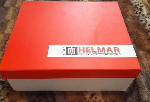 Классные кожаные модные ботильоны Helmar