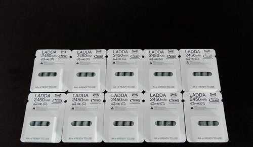 Аккумуляторы батарейки Ladda 2450 IKEA