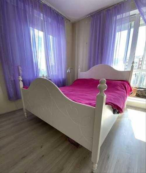 Кровать IKEA с маррасрм оригинал