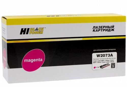 Тонер-картридж Hi-Black HB-W2073A 117A Magenta