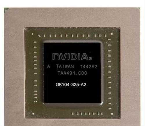 Видеочип nvidia GK104-325-A2 GTX670 RB с разбора G