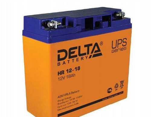 Аккумулятор delta HR 12-18