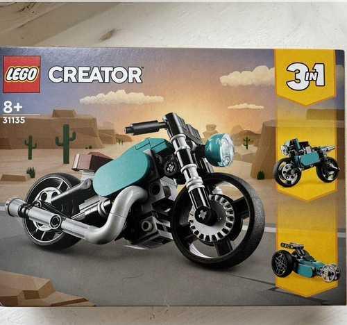 Lego Creator Винтажный мотоцикл 31135 - новый