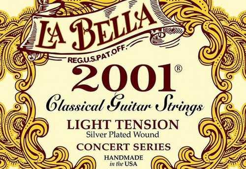 Струны для классической гитары La bella 2001L