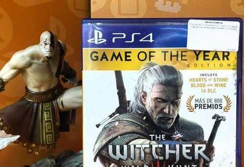 PS4 Witcher 3 : Wild Hunt goty Edition Б/у