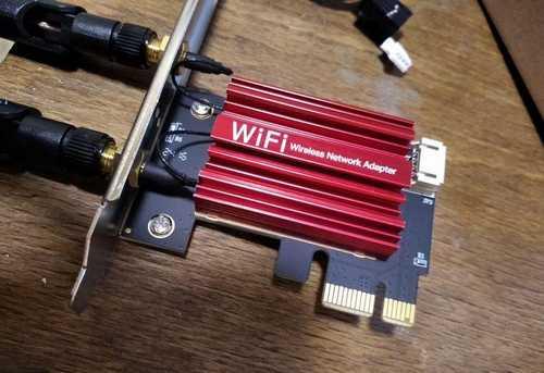 Сетевая карта адаптер wifi сетевая плата pci-e