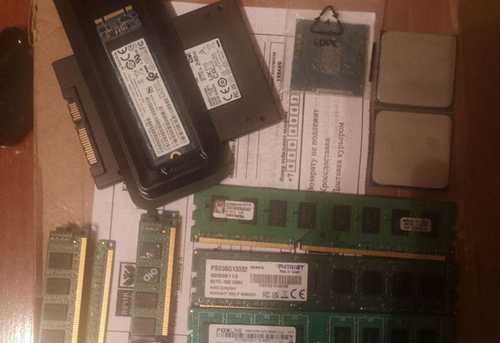 SSD, DDR3, AMD FX, i5 3210m