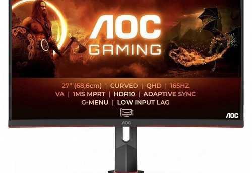 27" AOC, Игровой, новый, 2k, 165Гц, 1мс, VA, DP