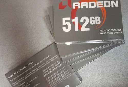 Новый, Гарантия, SSD 2,5" 512Gb AMD Radeon R5