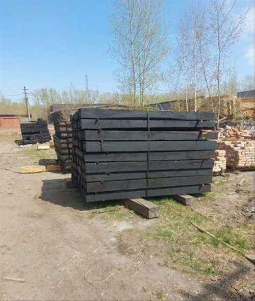 Шпалы пропитаная, комплект переводного бруса