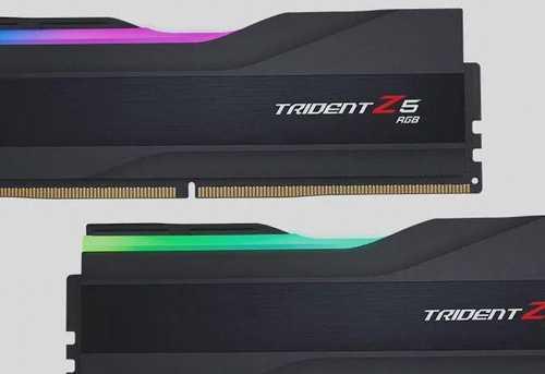 Память DDR5 32Gb 6000MHz G.Skill Trident Z5 RGB 36