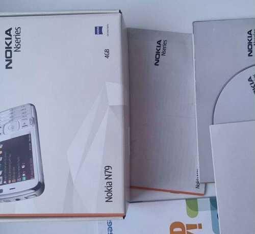 Коробка и панельки Nokia N79