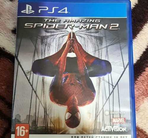 Продам диск ps4 The amazing Spider Man 2