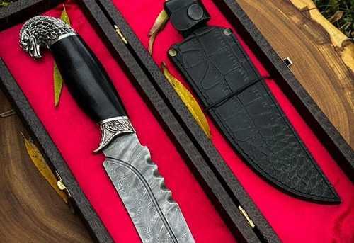 Охотничий нож "Орлан" дамаск