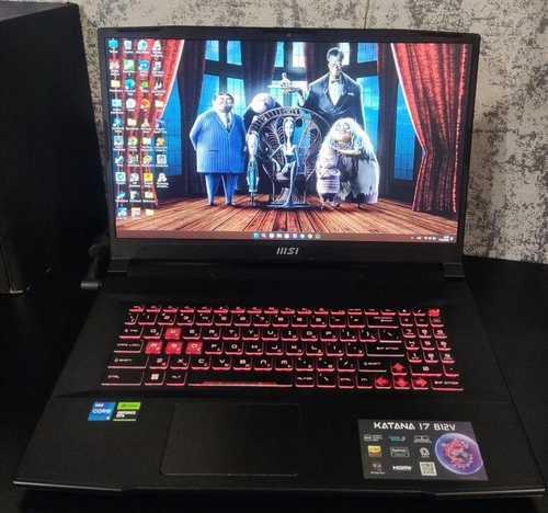 17.3" Ноутбук MSI GF76 Katana 17 B12VEK-268XRU