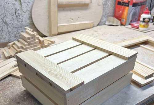 Ящик деревянный для хранения оптом