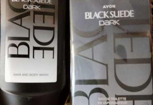 Набор мужской Avon Black Suede Dark