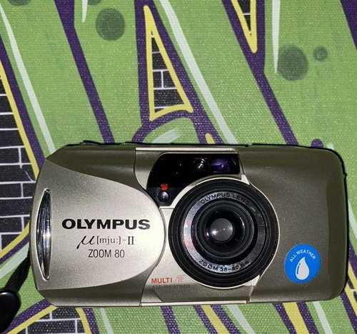 Фотоаппарат olympus mju ii zoom 80