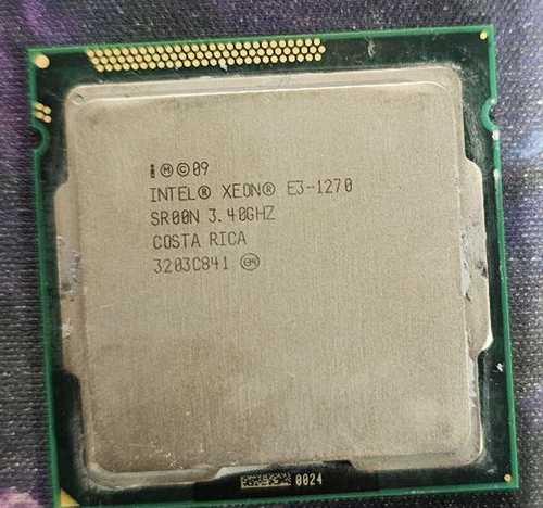 Процессор xeon Е3-1270 / i7 2600 аналог