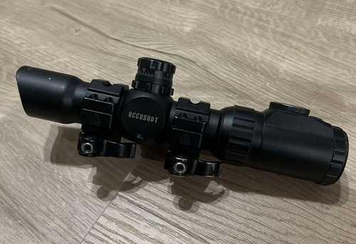 Оптический прицел leapers accushot 1-4.5x28mil-dot
