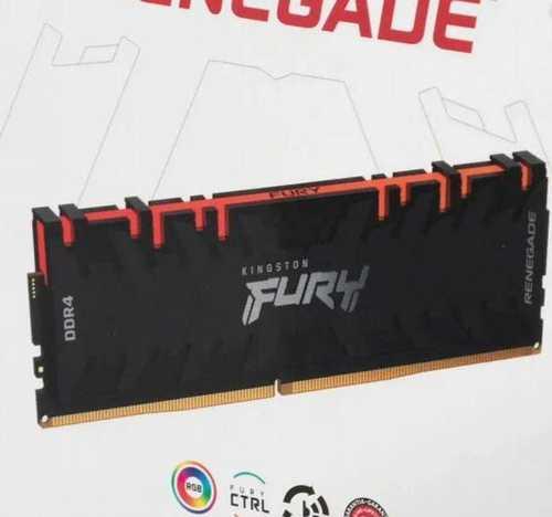 Оперативная память Kingston fury Renegade RGB KF43