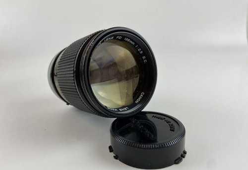 Canon Lens FD 135 mm 1:2.5 S.C