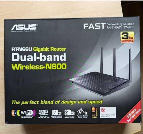 Wifi роутер Asus RT N66U