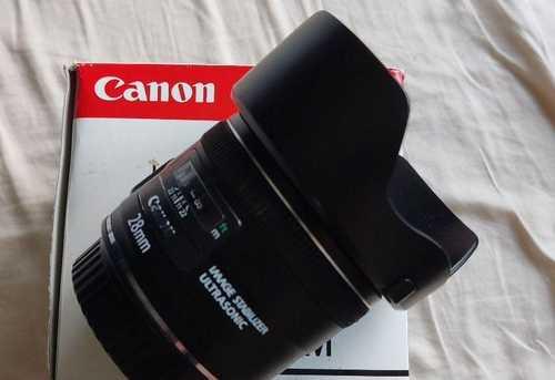 Canon ef 28 mm f 2.8 is usm