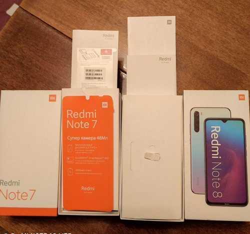 Коробка от Xiaomi redmi note 7,8