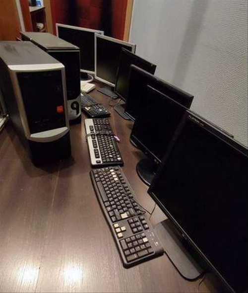 Компьютер Системный блок. Манитор. Клавиатура