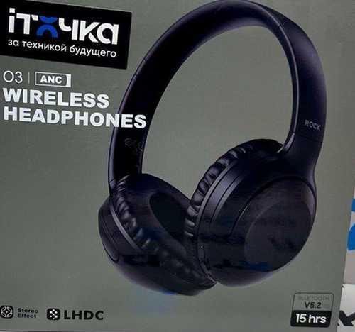 Наушники Rock Wireless Headphones O3 ANC