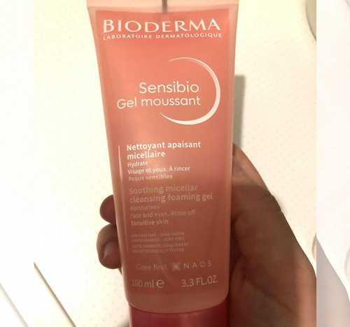 Bioderma sensibio гель для умывания