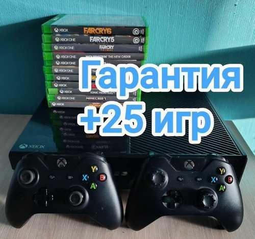 Xbox One гарантия диски
