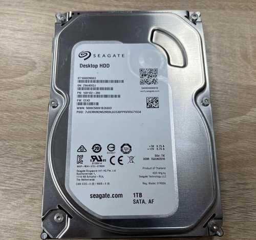 Seagate Desktop HDD 1 Tb